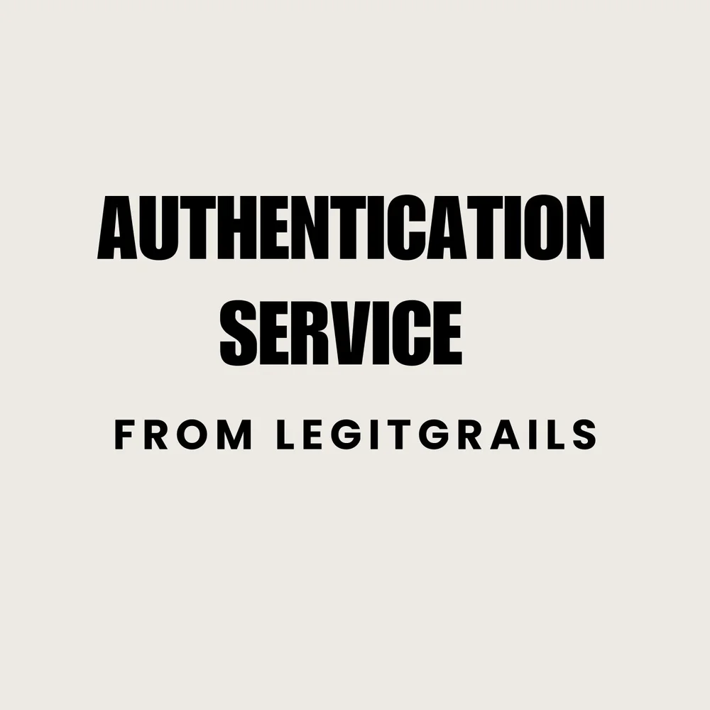 Digital Authentication Certificate from LegitGrails – RSVT - Resilience ...